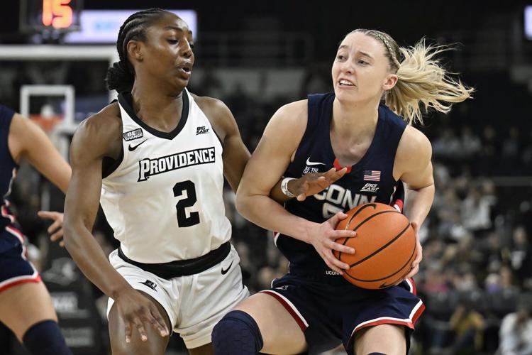 No. 5 UConn beats Providence 77-40 to extend its Big East regular ...