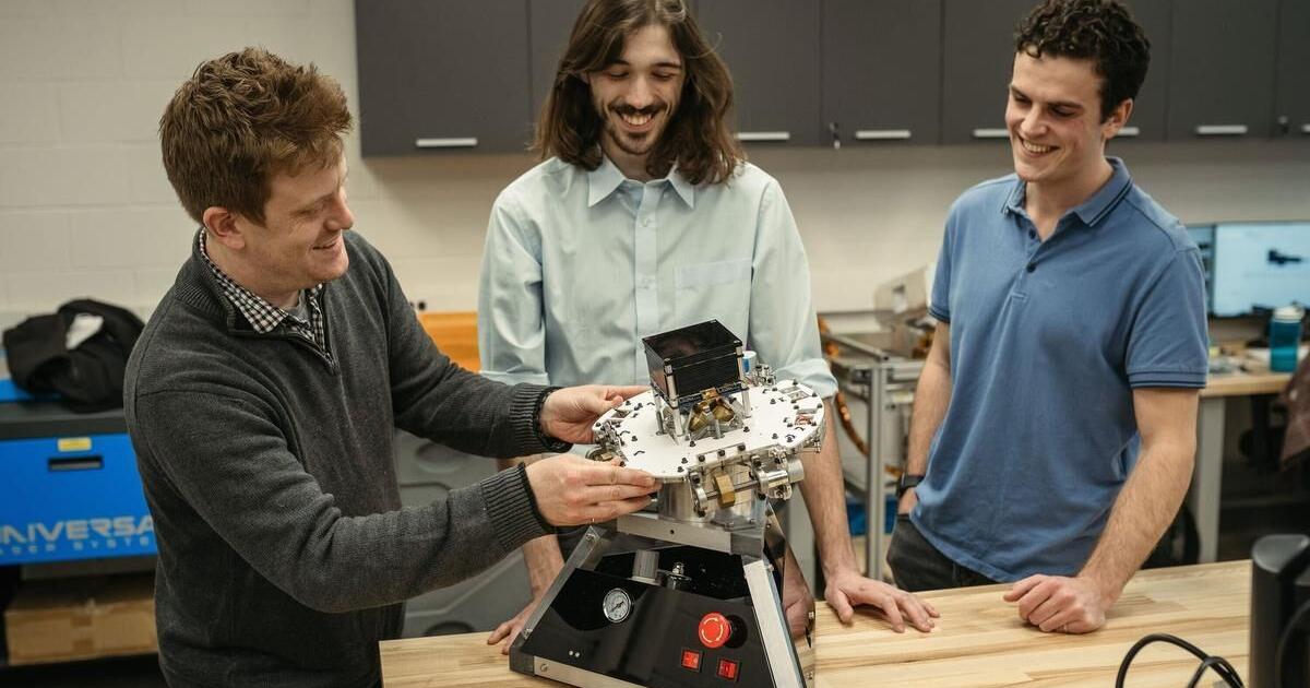 McMaster team sending a bit of the Hammer into space