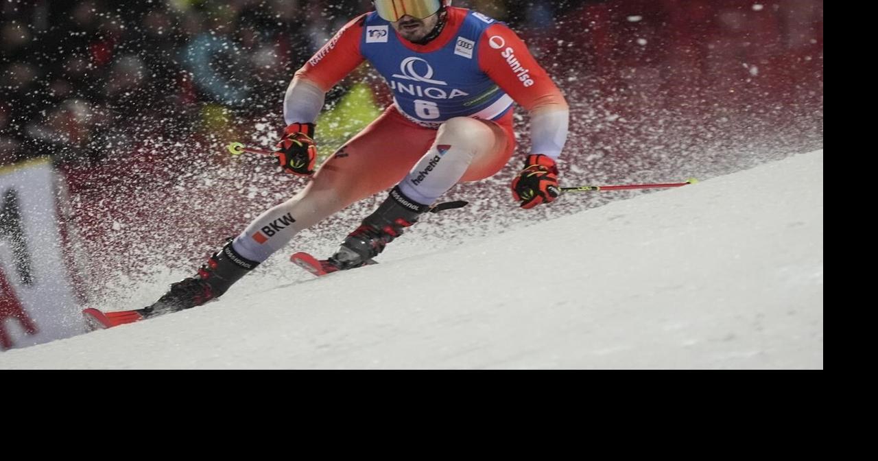 Swiss ski star Odermatt makes up big first-run deficit to win 8th ...
