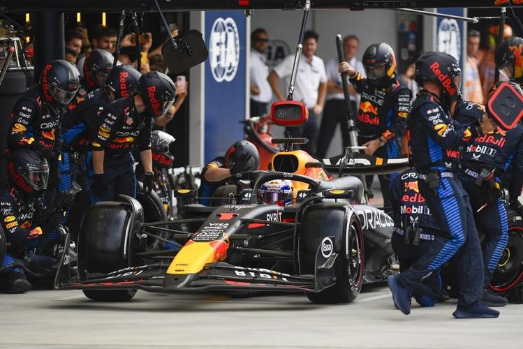 Dejected Max Verstappen baffled as to how his dominant Red Bull car has ...