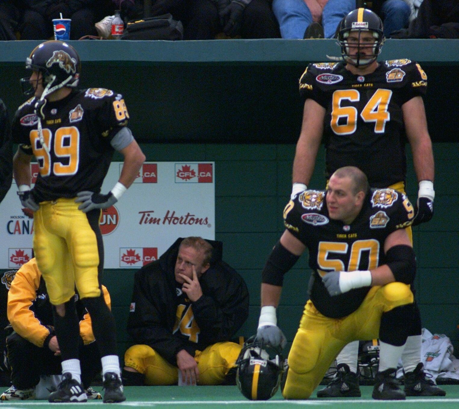 Seth Dittman was the giant on Hamilton’s 1999 Grey Cup team