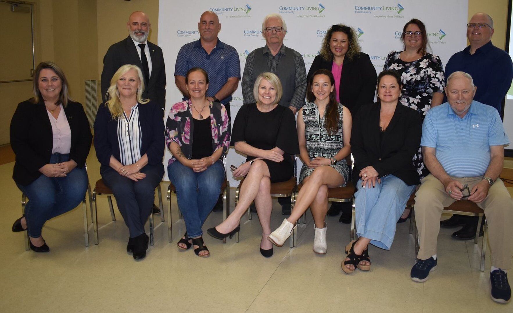 Leaders gather in support of Community Living
