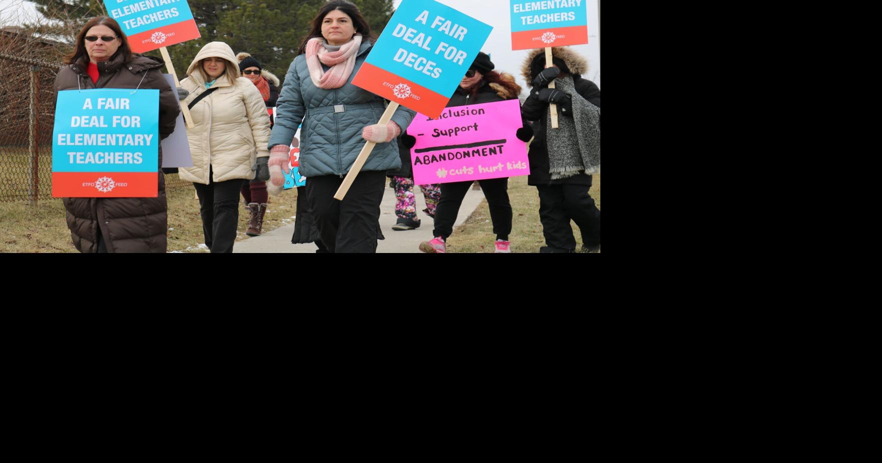 Hamilton teachers set for more walkouts as contract hopes dashed
