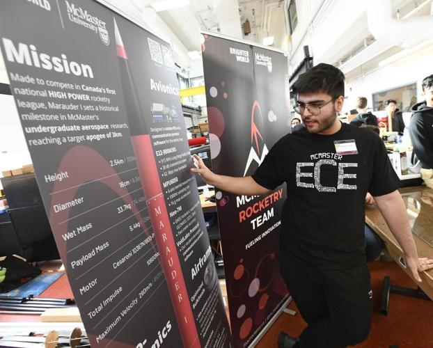 McMaster team launches rocket for Canadian competition