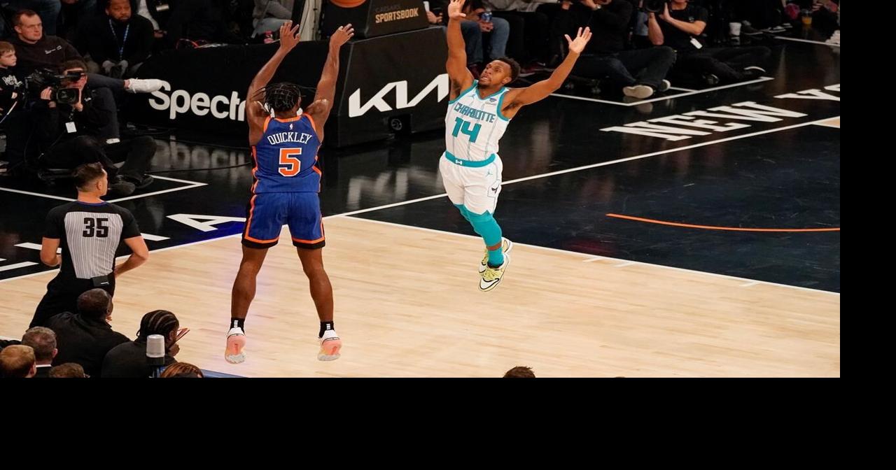 Knicks record season-highs in points, shooting percentage in 129-107 win over Hornets