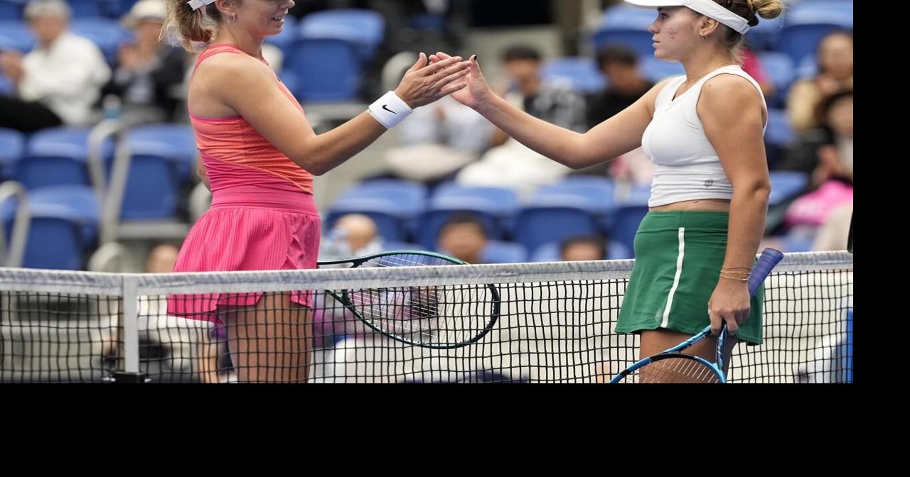 Former Australian Open champion Sofia Kenin advances to the WTA ...