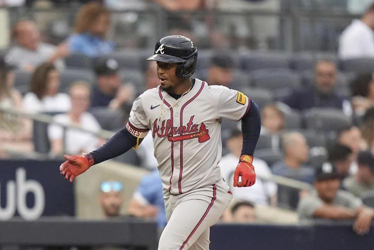 Albies hits 2-run homer on Rodón's second pitch and hot Braves romp 8-1 over skidding Yankees