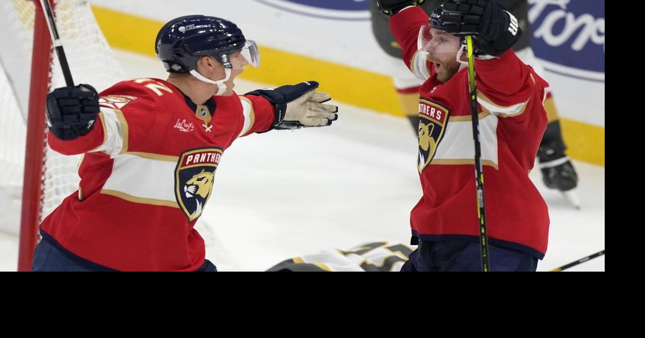 Forsling scores in overtime, Panthers top Golden Knights 4-3