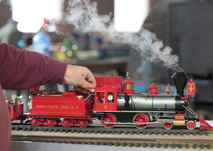 Model trains capture joy