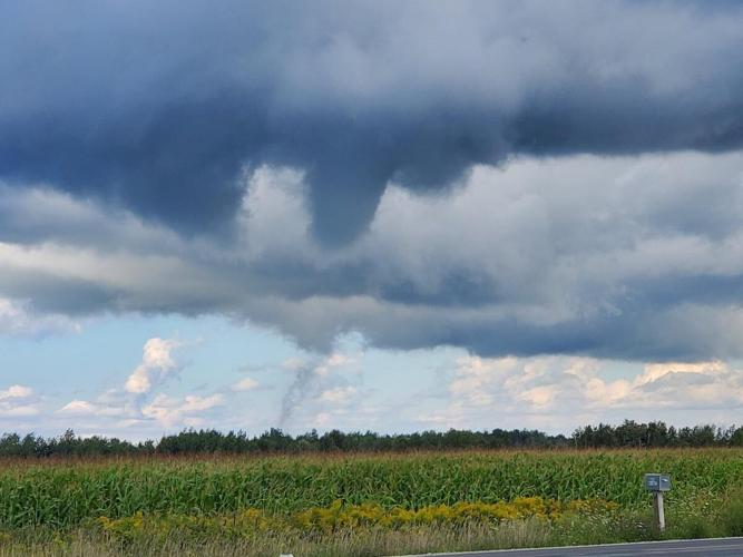 Waterspouts and funnel clouds spotted over eastern Ontario