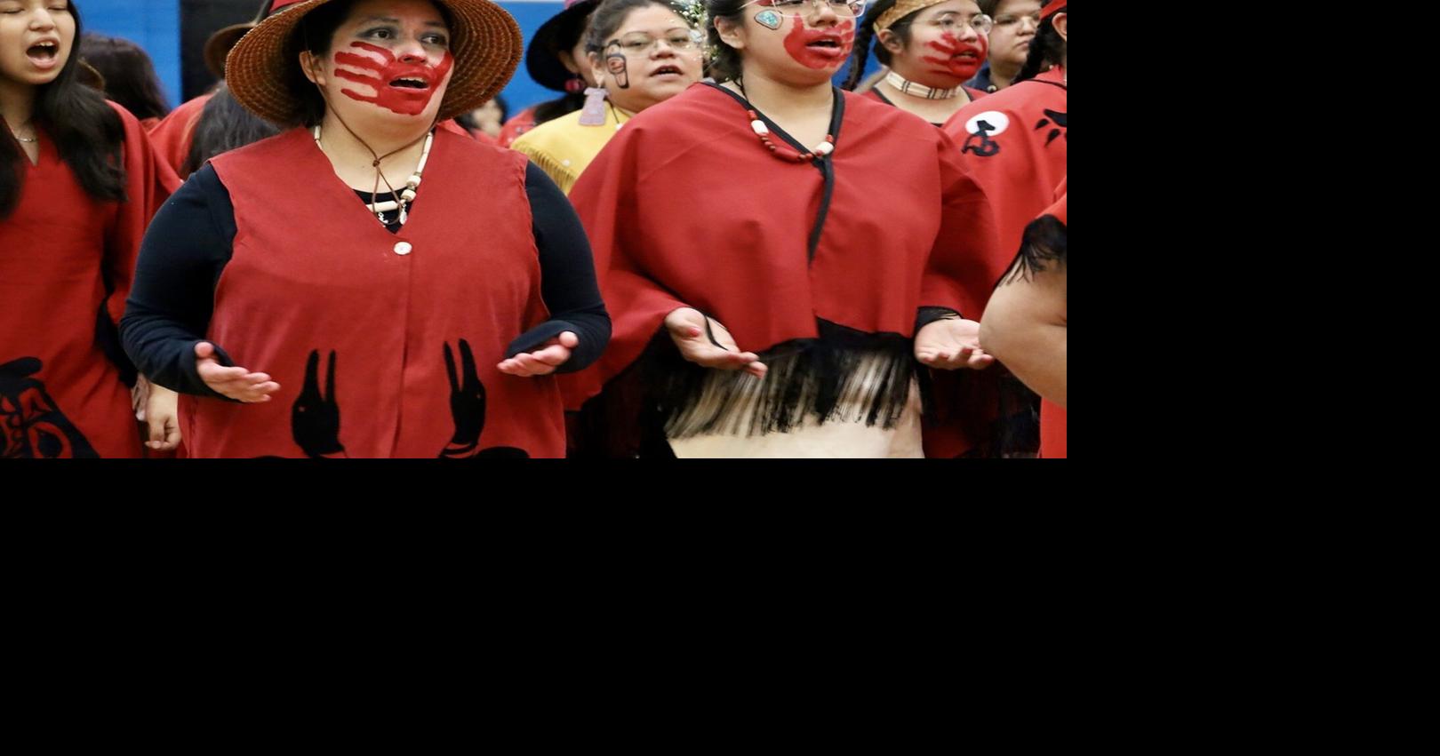 All Nations in Prince Rupert unite to honour Red Dress Day