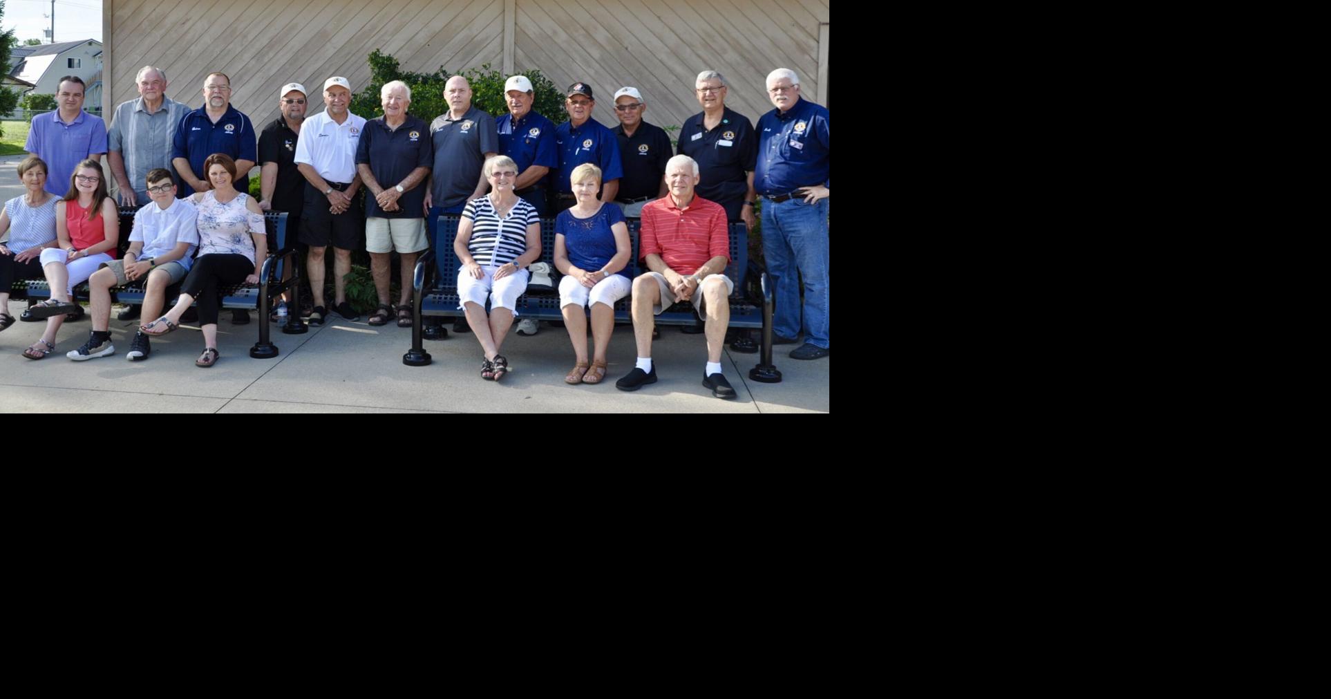 Jarvis Lions dedicate benches to Melissa Howse, George and Beulah Walker