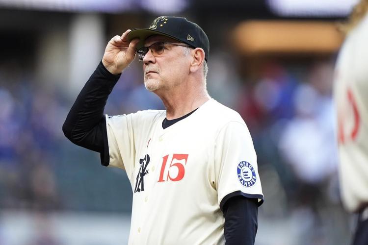 A meeting of baseball's oldest managers with Washington back in Texas ...