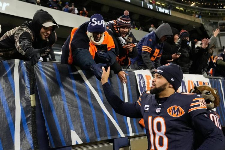 Bears QB Caleb Williams aims higher after making his partnership with ...