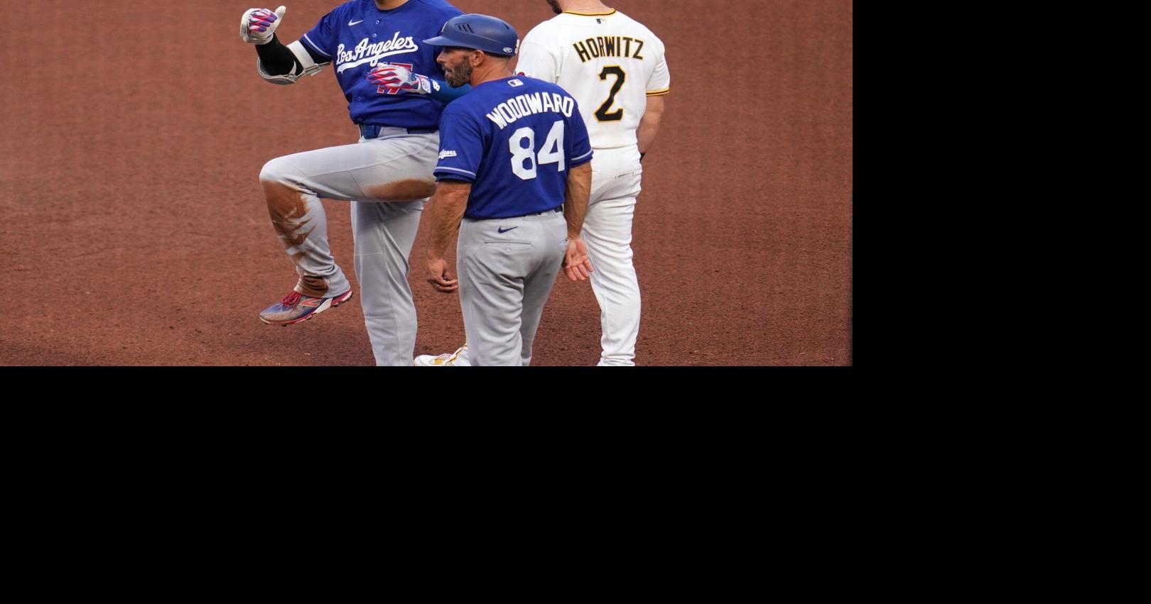 Shohei Ohtani leaves Dodgers game vs. Pirates in 7th inning with left ...