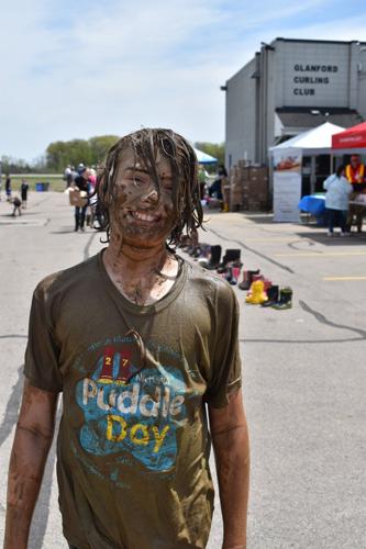 Muddy fun at National Puddle Day event in Mount Hope