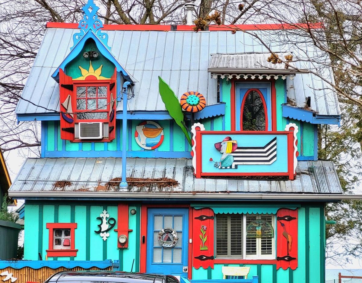 The whimsical ‘Painted Lady’ cottages of Grimsby Beach