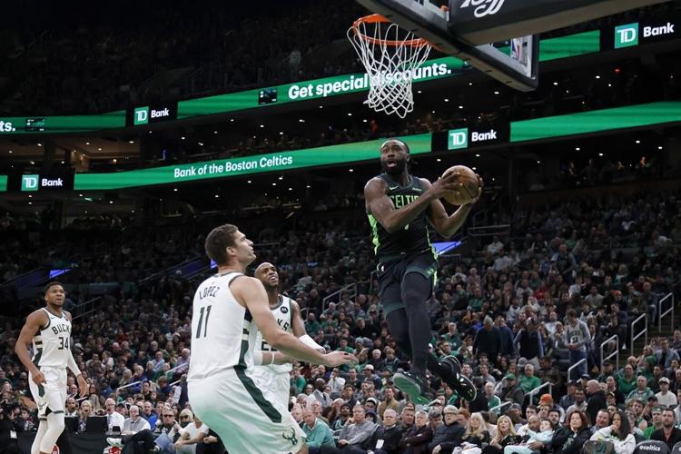 Jayson Tatum scores 34, Celtics beat Bucks 111-105 to spoil Khris Middleton's season debut