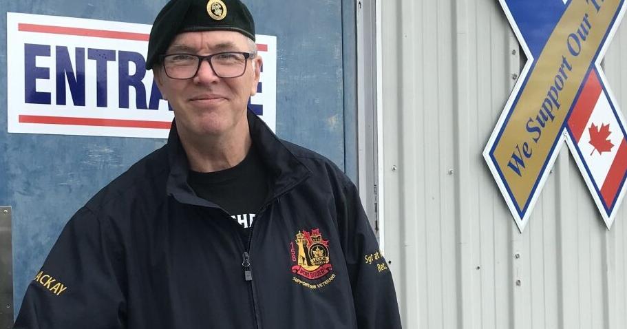 Ex-soldier in Port Dover walking for homeless veterans