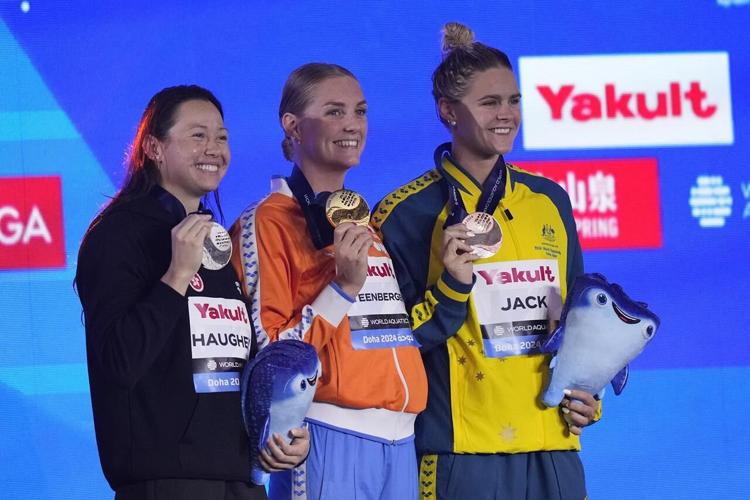 Netherlands, China each claim two swimming gold medals at world ...
