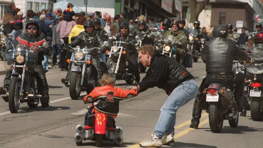 A look back at Friday the 13th biker rallies to Port Dover