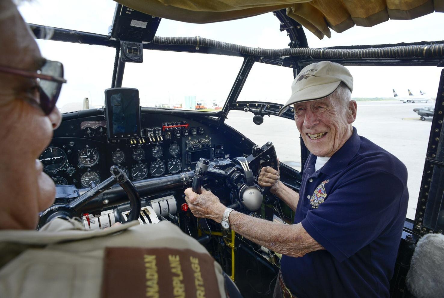 Legendary Lancaster pilot Jack Finan dies at 105