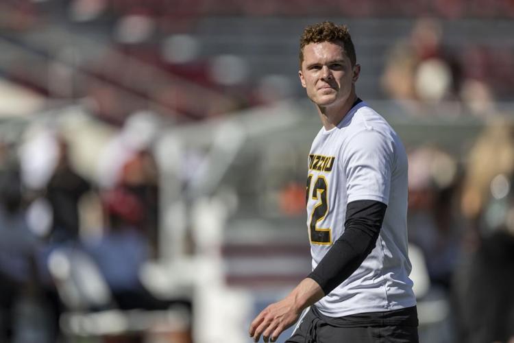 Missouri quarterback Brady Cook knocked out of Alabama game with upper ...