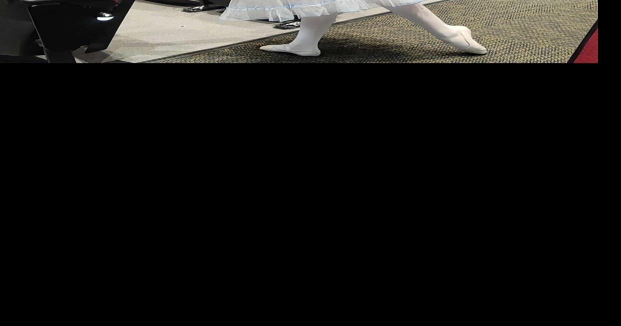 Binbrook girl dancing as Clara in Hamilton Nutcracker show