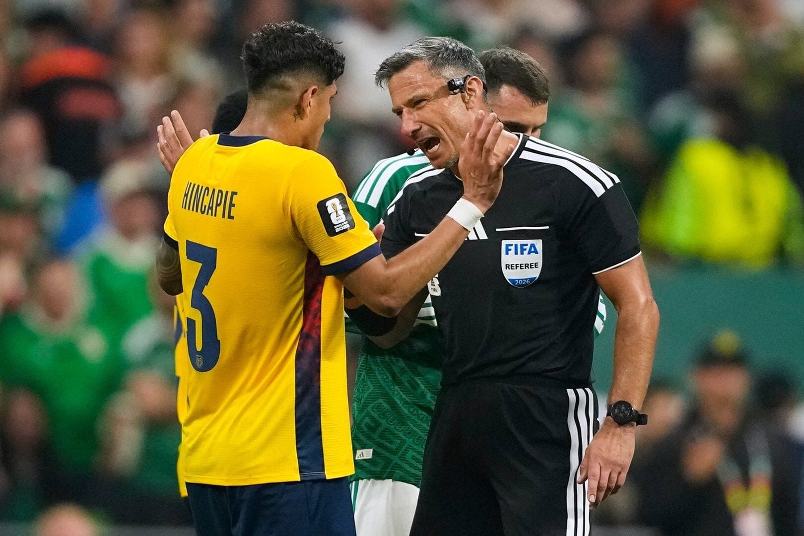 Why are World Cup refs giving red cards to players covering their ...