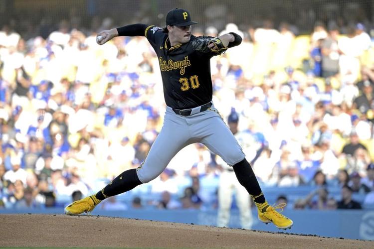 Gavin Lux knocks in 3 as Dodgers get past Paul Skenes and Pirates, 4-1