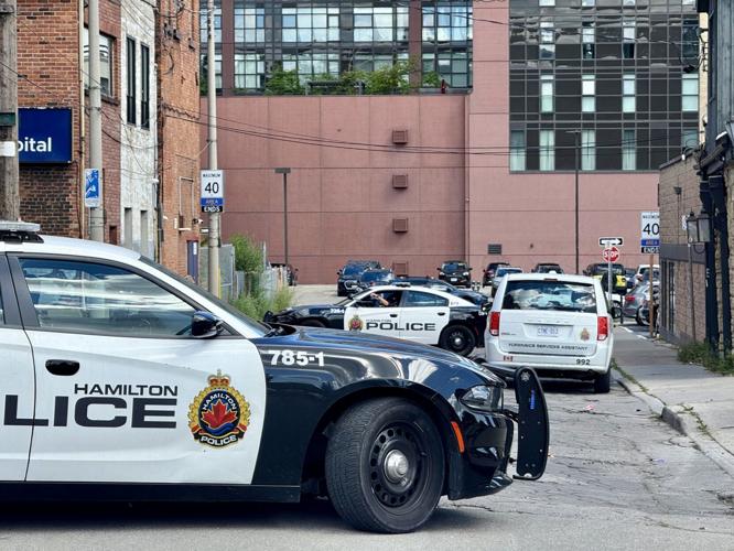 Three people injured in downtown Hamilton shooting