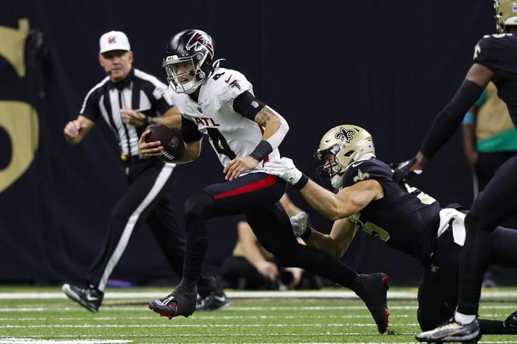 Falcons QB Ridder gives himself a poor grade on NFL debut