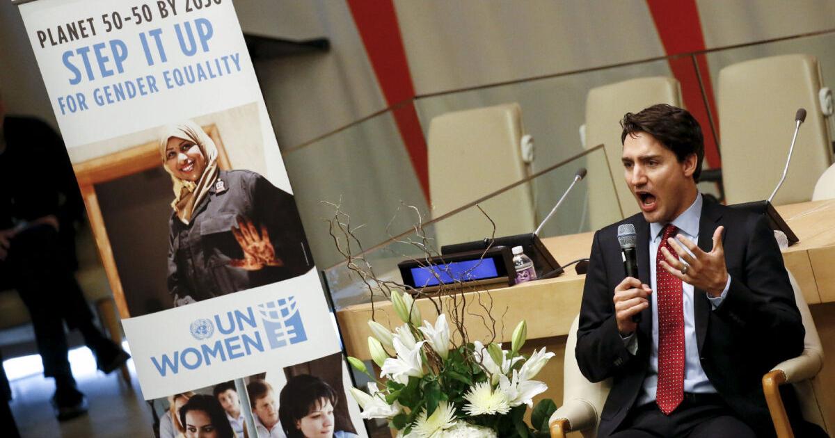 ‘I am a feminist,’ Trudeau tells UN crowd