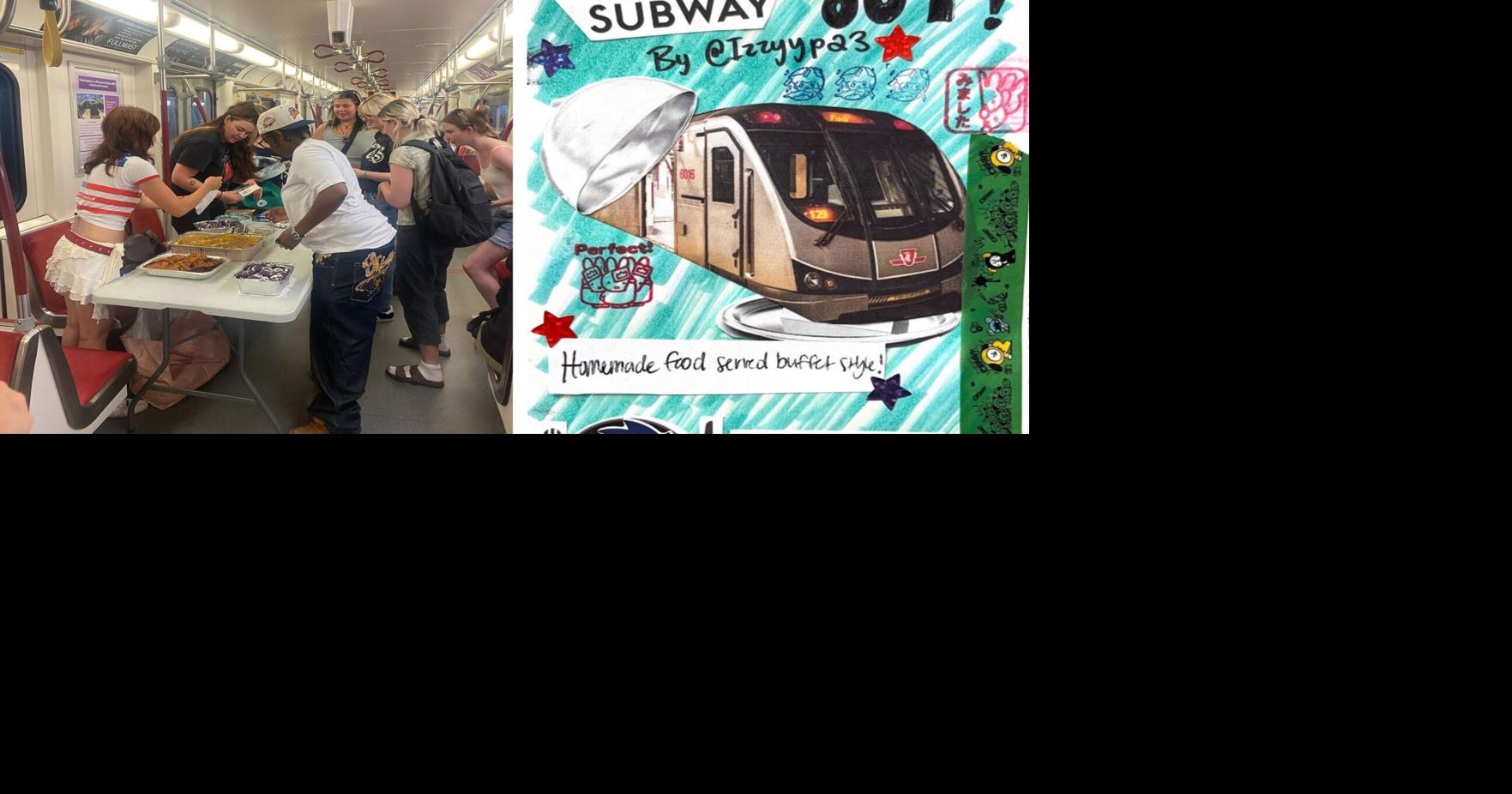 Why this Toronto woman hosted a free buffet on the TTC