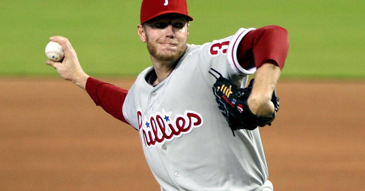 Roy Halladay earns 200th career win as Philadelphia Phillies edge Miami ...