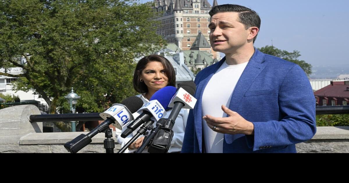 Poilievre’s support grows after summer on the road: poll