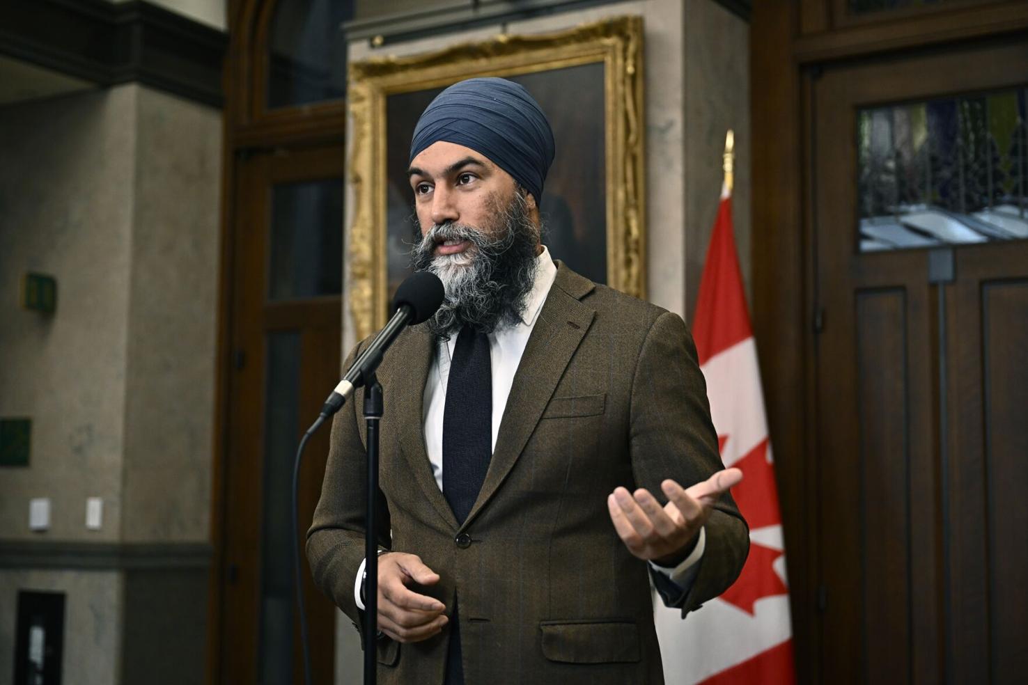 How did a fake Jagmeet Singh ad show up on news sites?