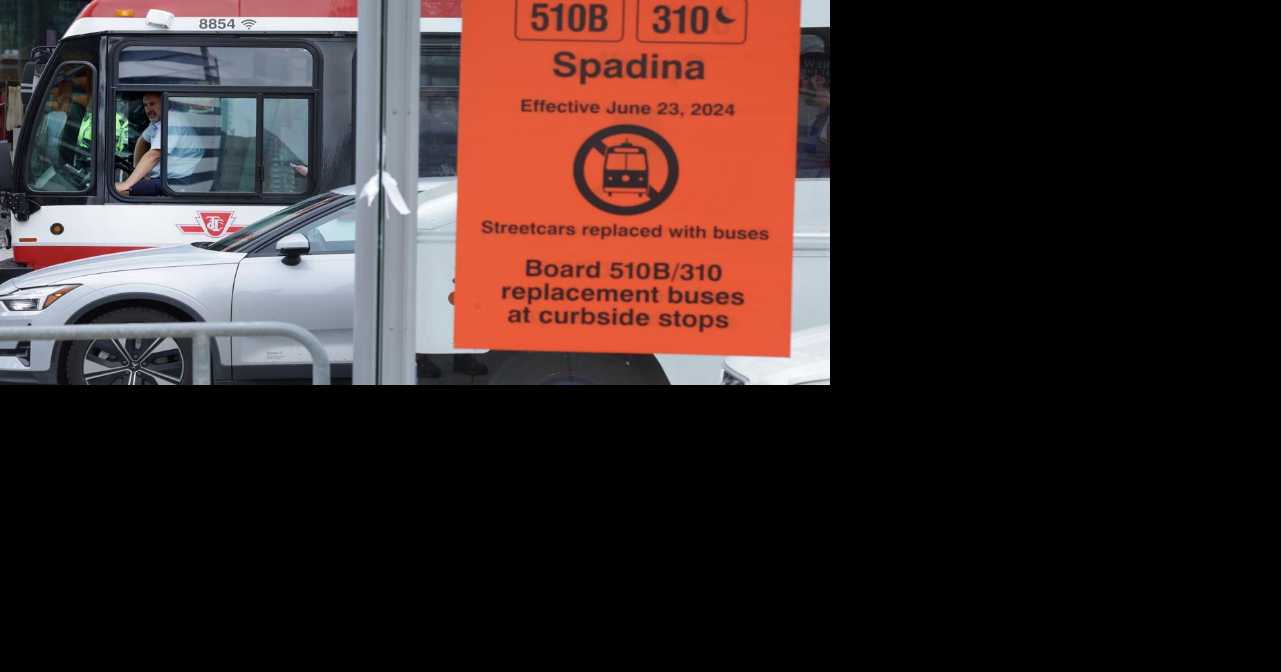 TTC to reroute Spadina buses