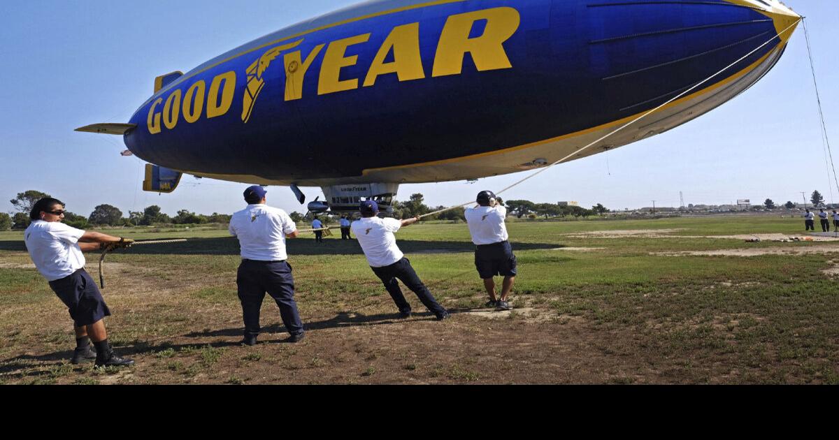 Goodyear retires helium blimps, introduces semi-rigid airships