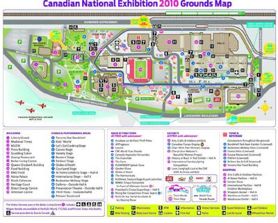 CNE Grounds Map