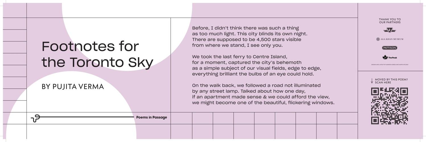 Poetry returns to the TTC thanks to two Toronto men