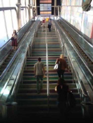 The Scotiabank Theatre escalators are broken again