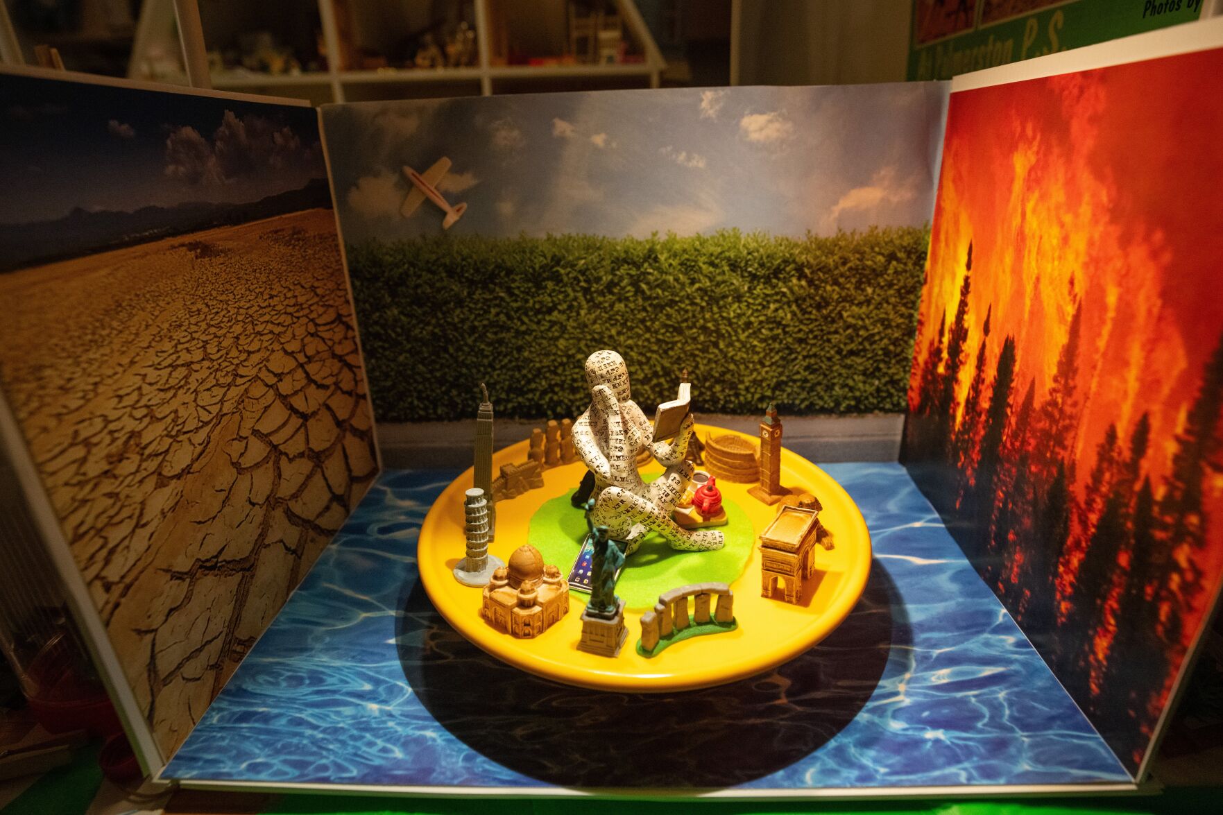 Toronto artist’s dioramas turn Annex yard into big ideas