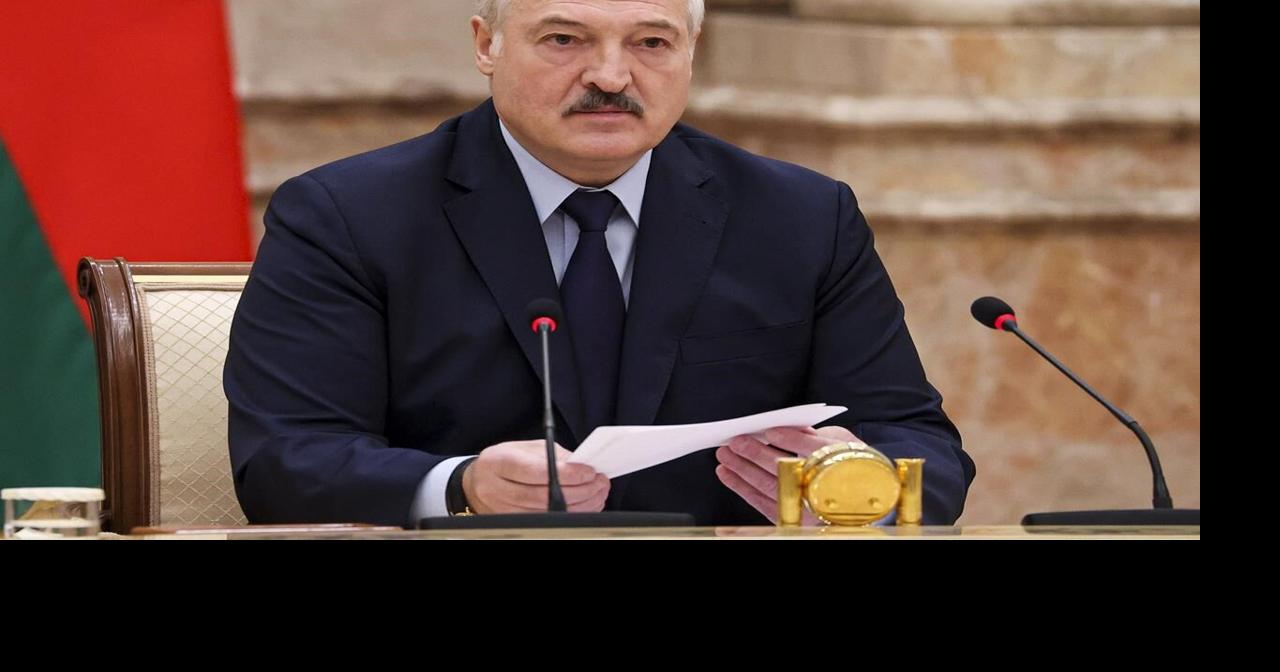 Belarus leader announces vote on a new constitution in 2022