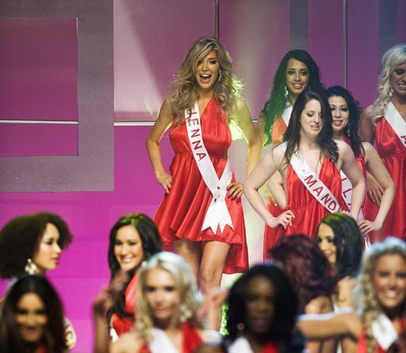 Jenna Talackova competes in Miss Universe Canada