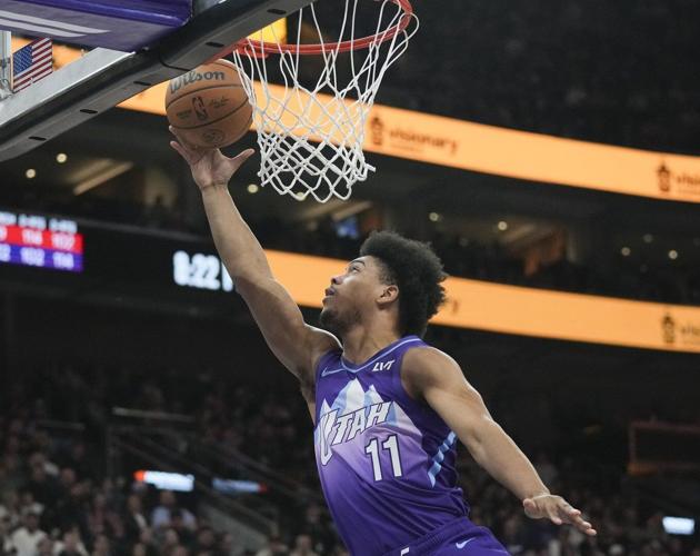 Keyonte George scores 30 points to help Jazz rally past Rockets 124-115