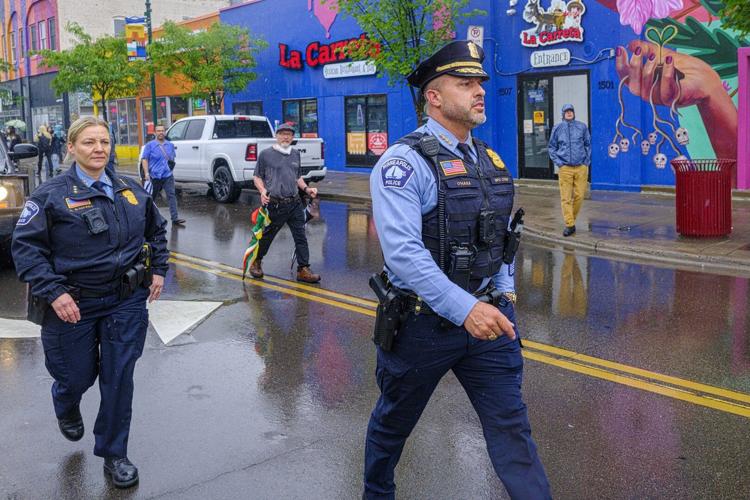 Federal officers in tactical gear went into a Latino community in ...