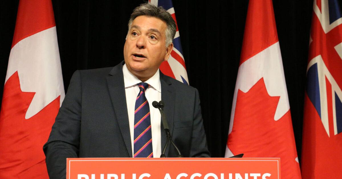 Ontario deficit down $800 million despite revenue drop