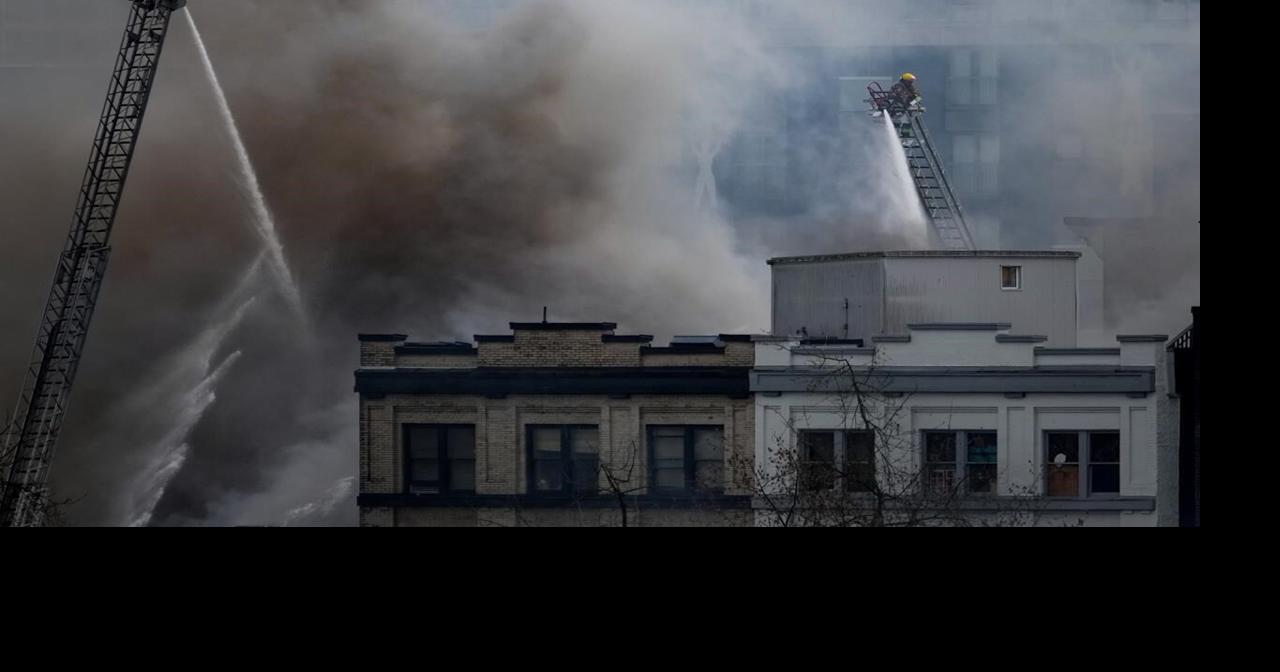 Five people in hospital after fire in residential building in Vancouver ...