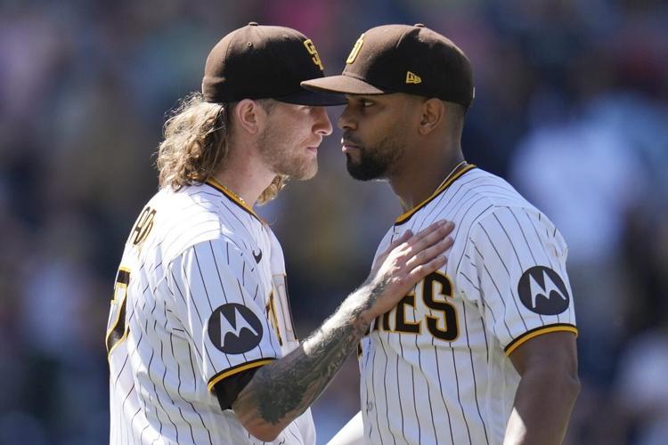 Seth Lugo works 6 scoreless innings and Xander Bogaerts homers as the Padres blank the Marlins